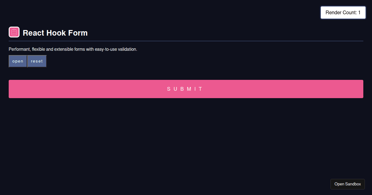 reset-watched-defaultValue - Codesandbox