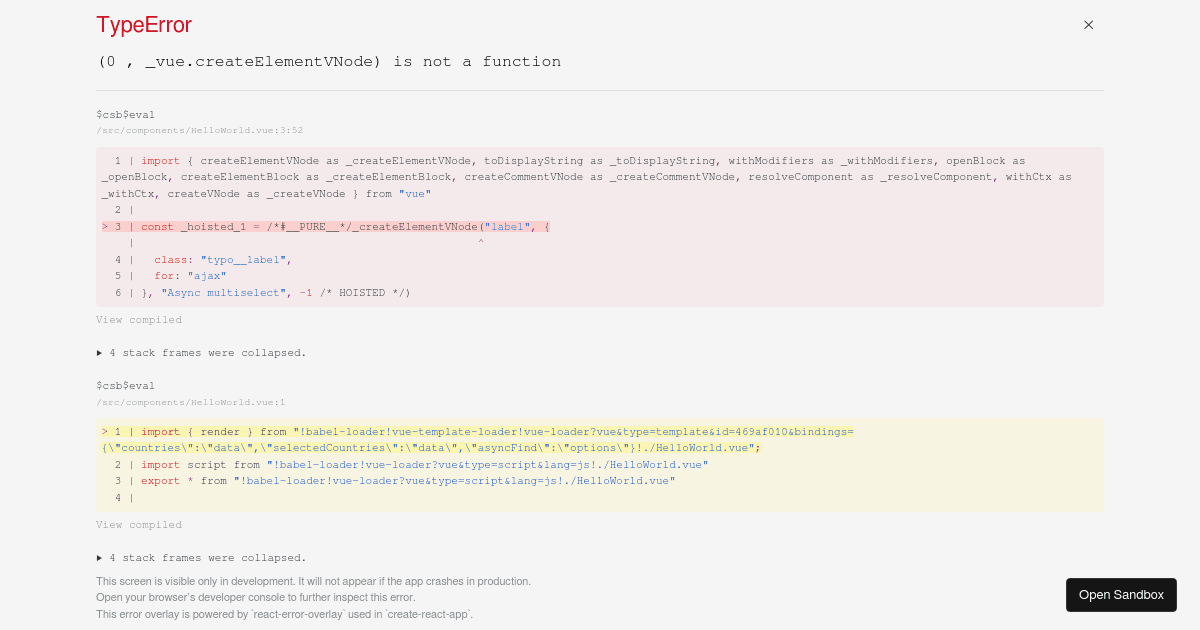 Vue3VeeValidateCustomCheckbox (forked) - Codesandbox