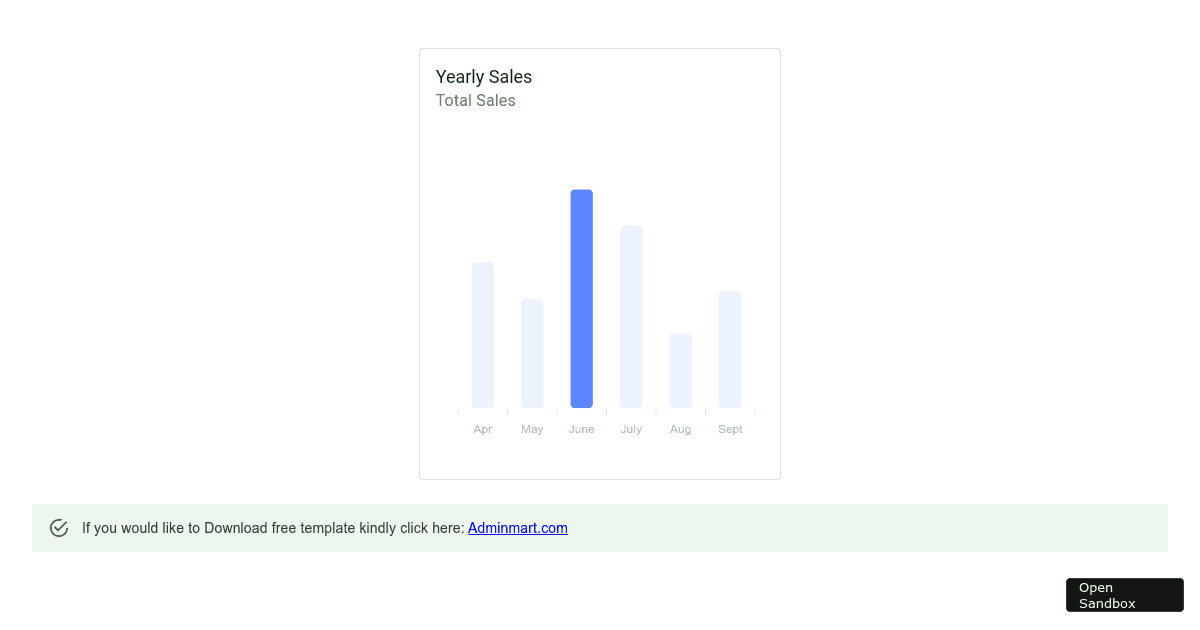 adminmart - chart widget - 10 - Codesandbox
