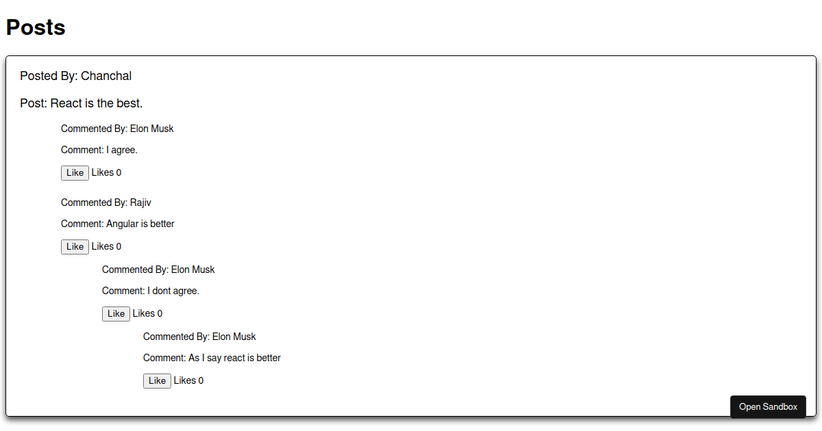 recursive-comments - Codesandbox
