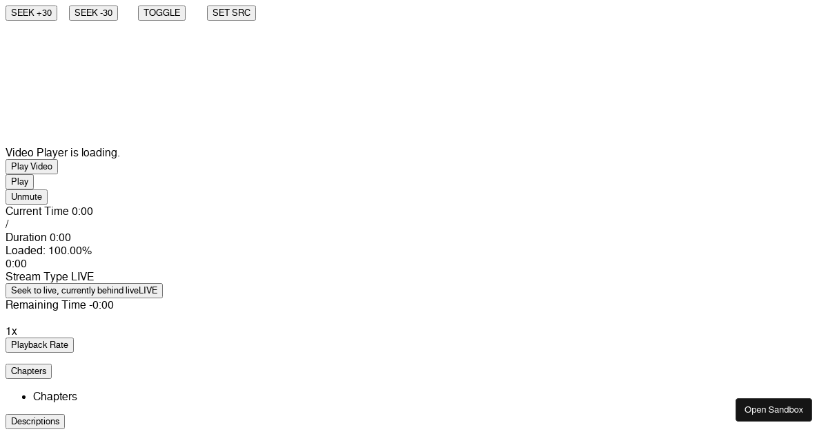 player (forked) - Codesandbox