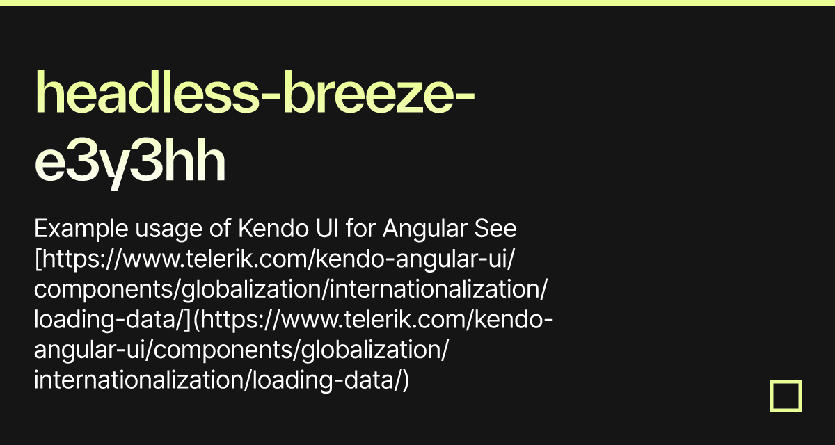 headless-breeze-e3y3hh - Codesandbox