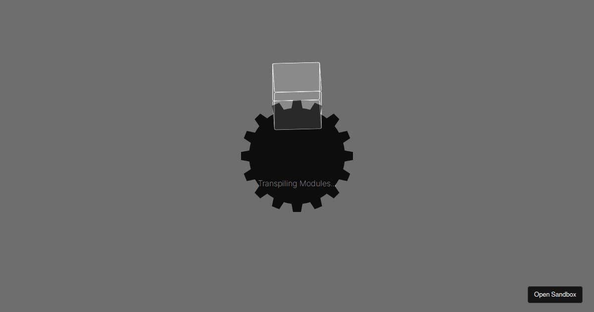 gear sketch - Codesandbox