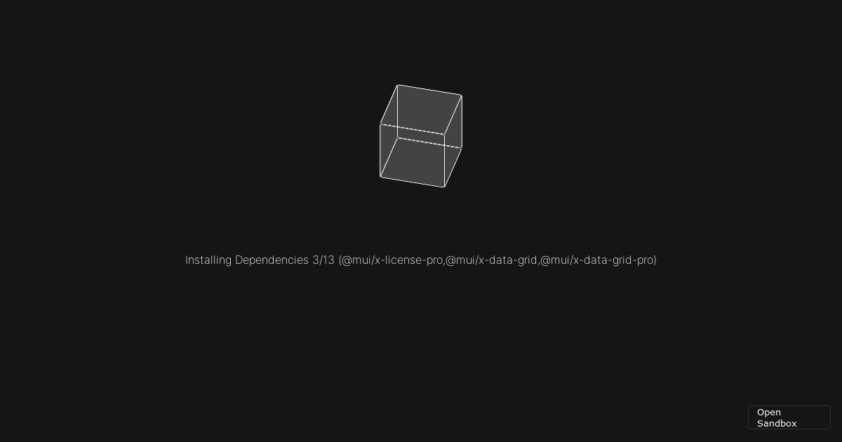 Create React App Codesandbox