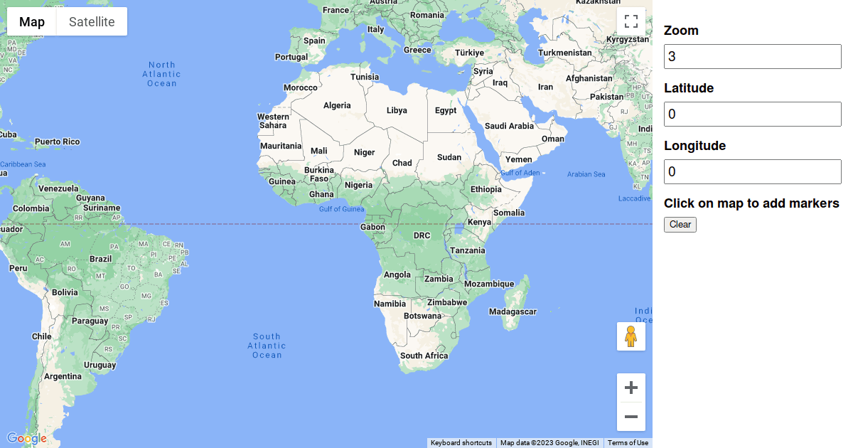 JaiSaro/google-map-react-wrapper - Codesandbox