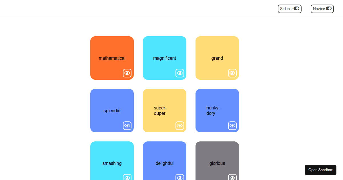 animated-visibility - Codesandbox