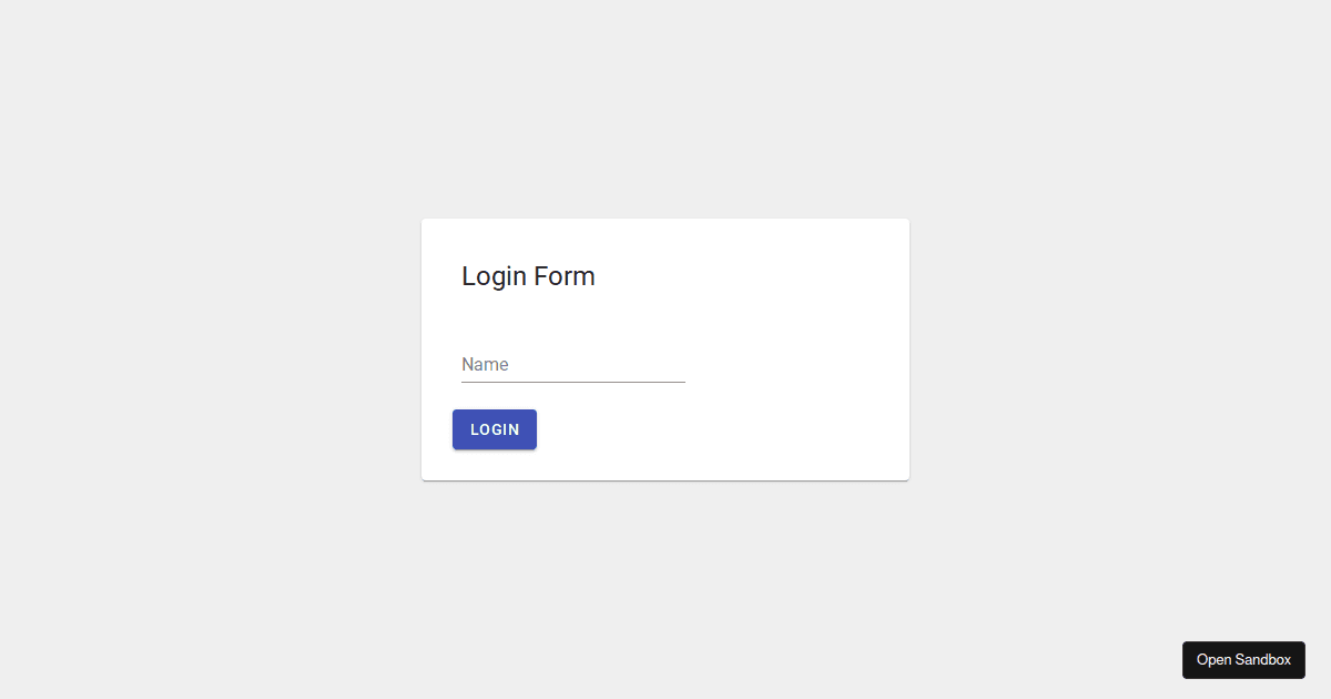 login-app-demo - Codesandbox