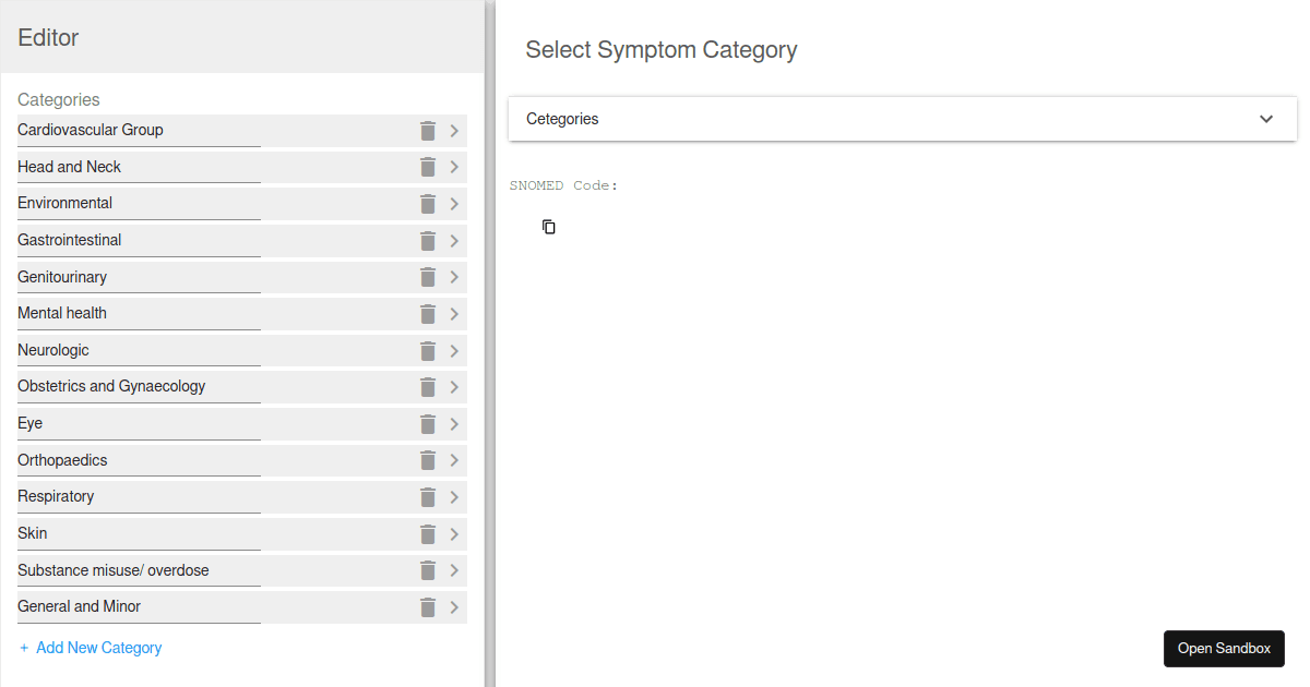Nested Dropdown Codesandbox