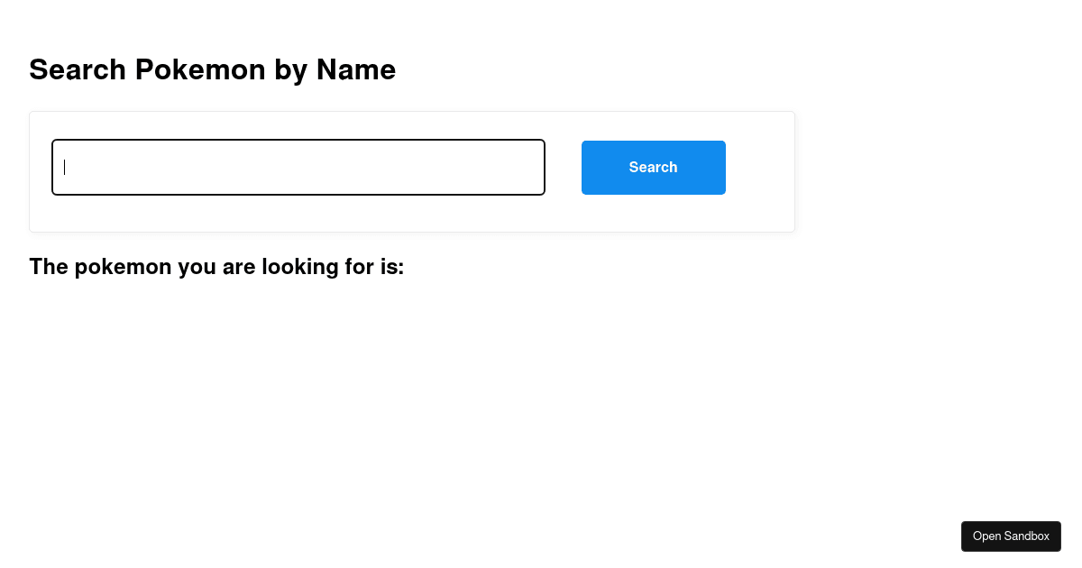 search_pokemon - Codesandbox