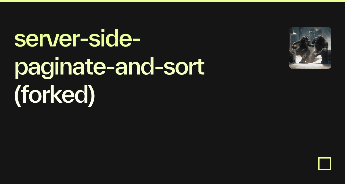 server-side-paginate-and-sort (forked) - Codesandbox server-side-paginate-and-sort (forked) - Codesandbox