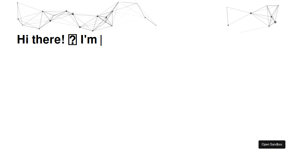 Readme Intro Codesandbox