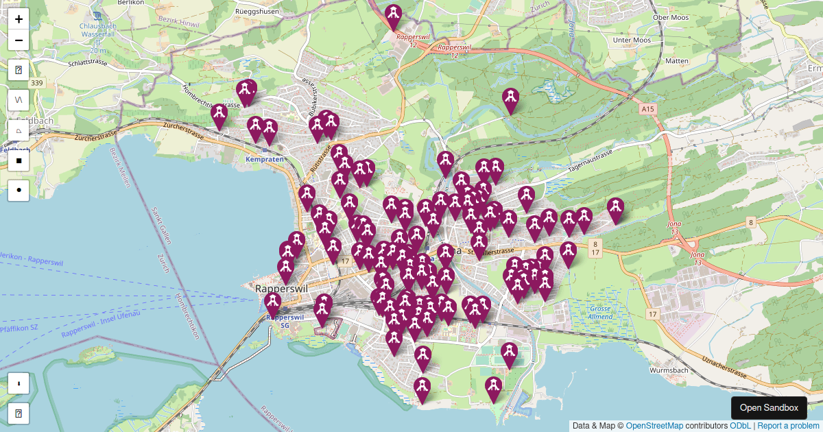 leaflet-playgrounds - Codesandbox