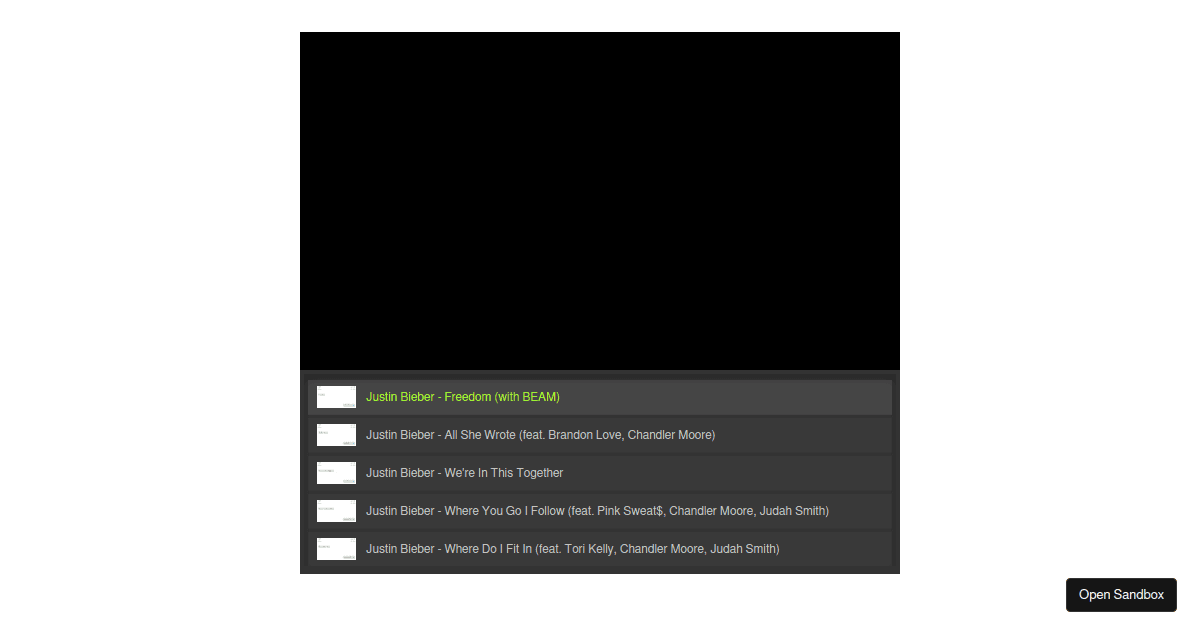 Plyr Playlist React Youtube Data Api V3 Codesandbox