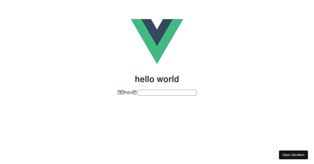 vue3-setup组件选项 - Codesandbox