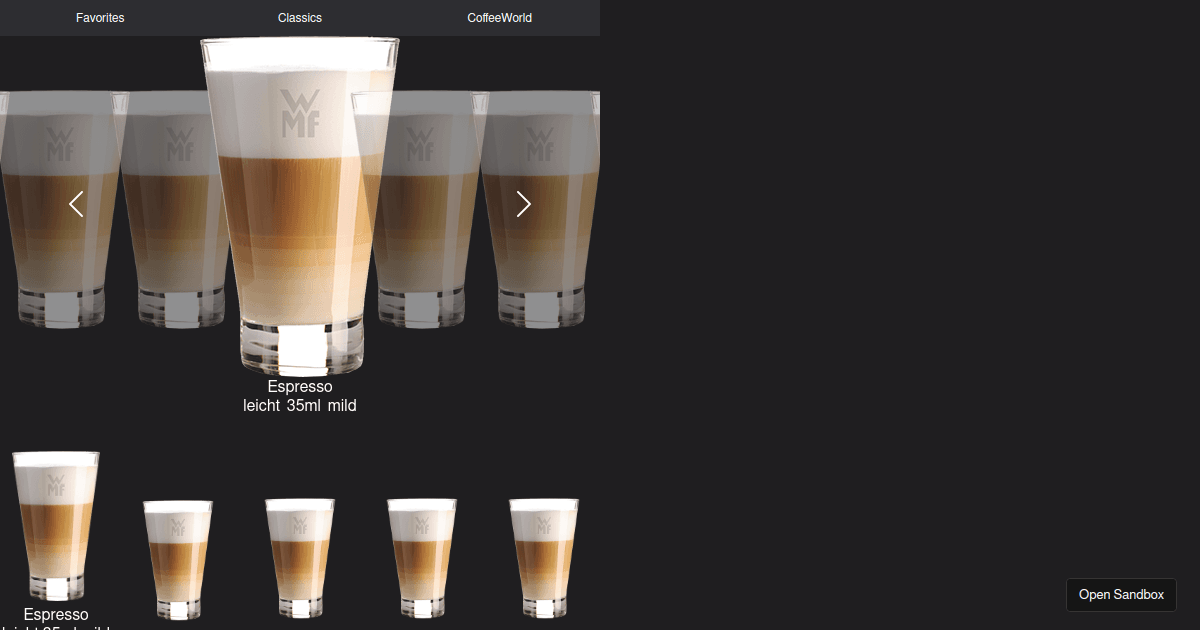 coffee-slider - Codesandbox