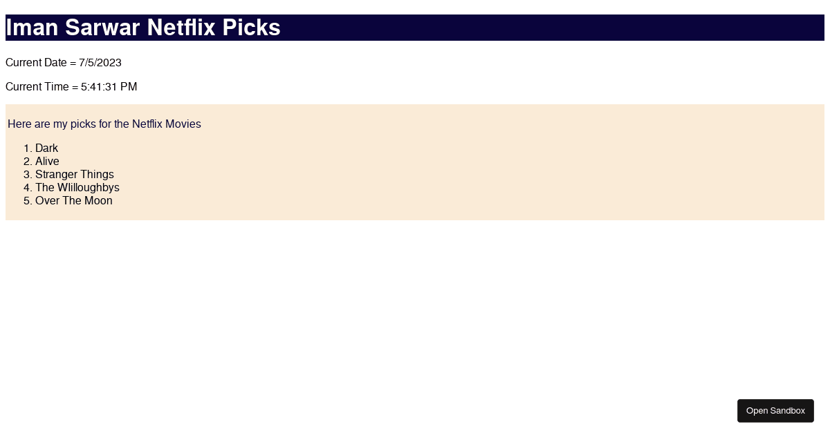 challenge-1-jsx - Codesandbox