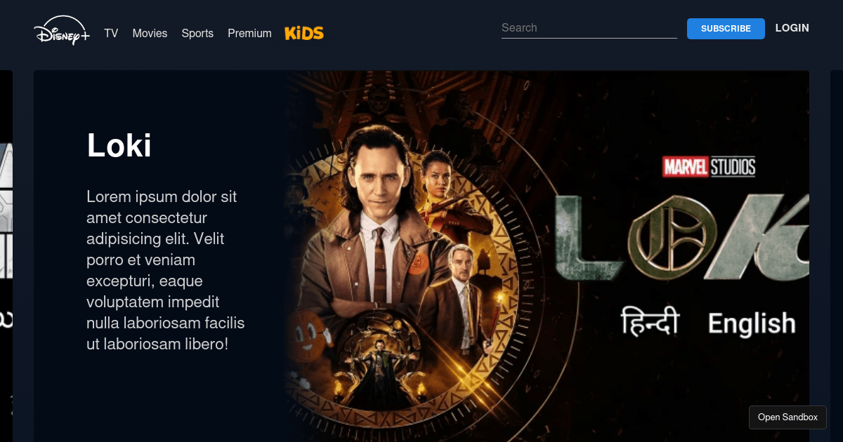 disney-hotstar-clone - Codesandbox