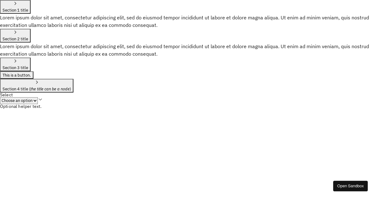 poc-carbon-ui-accordion - Codesandbox