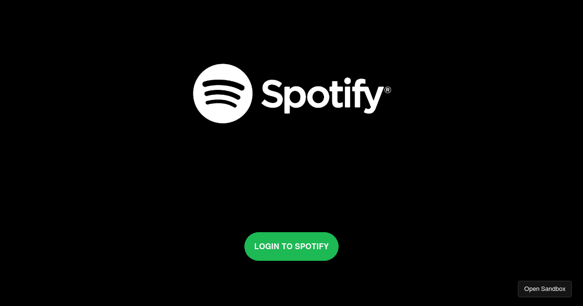 spotify-clone-app - Codesandbox