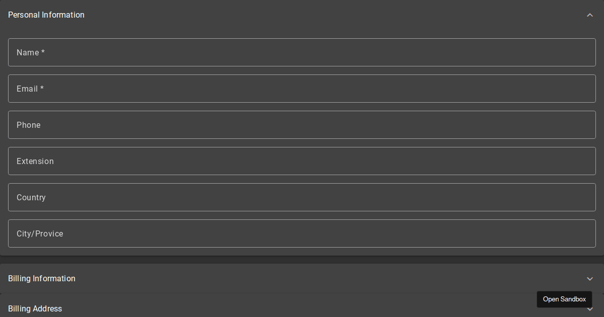 ExpansionPanel Example - Custom Header Example - Codesandbox