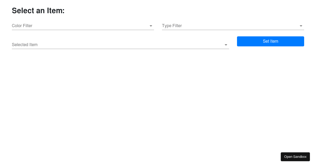 MaterialUI Autocomplete - Codesandbox MaterialUI Autocomplete - Codesandbox