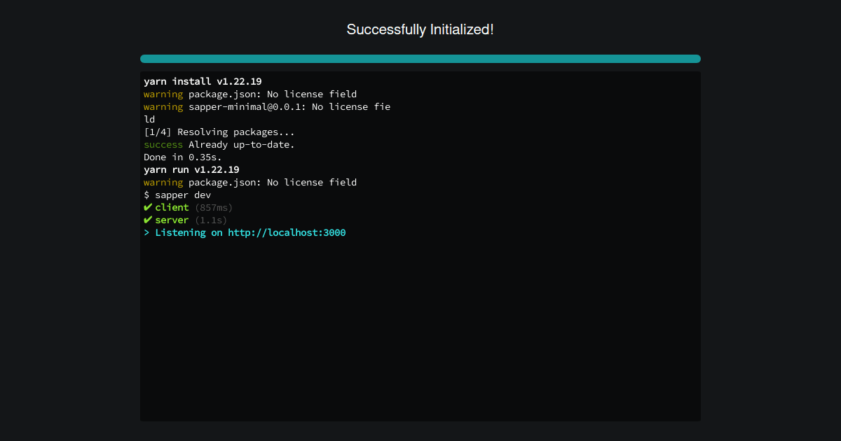 sapper-minimal - Codesandbox