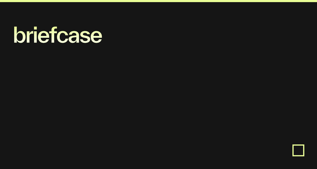briefcase - Codesandbox
