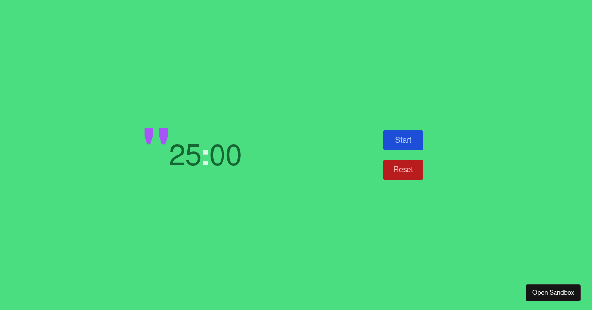 pomorado-timer - Codesandbox