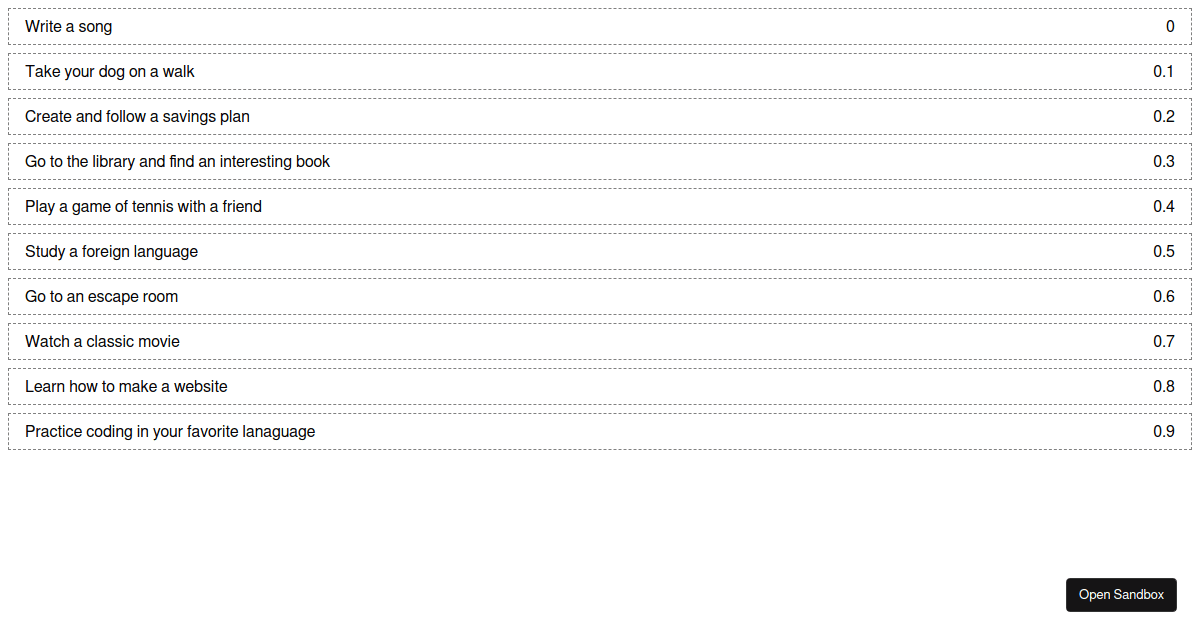 React Sortable List With React Beautiful Dnd Codesandbox 4998