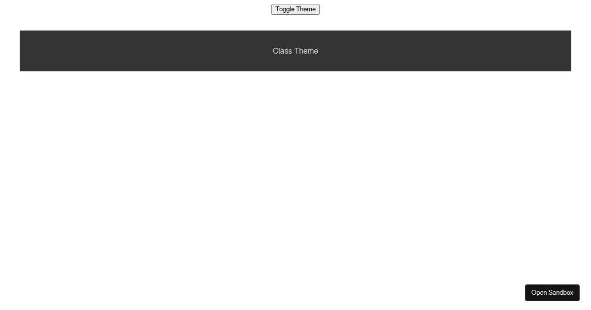 Darktheme Reactjs Codesandbox 5804