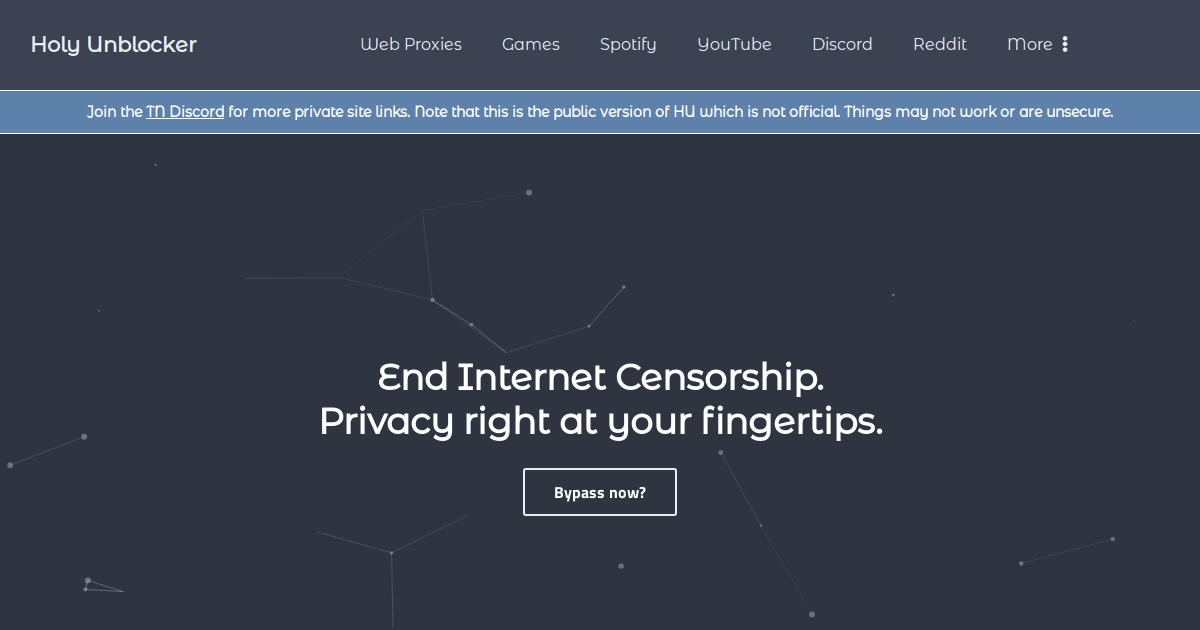 Holy Unblocker - Codesandbox