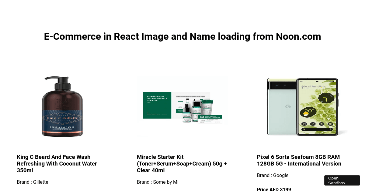 how-to-build-an-ecommerce-application-in-react-with-snipcart - Codesandbox