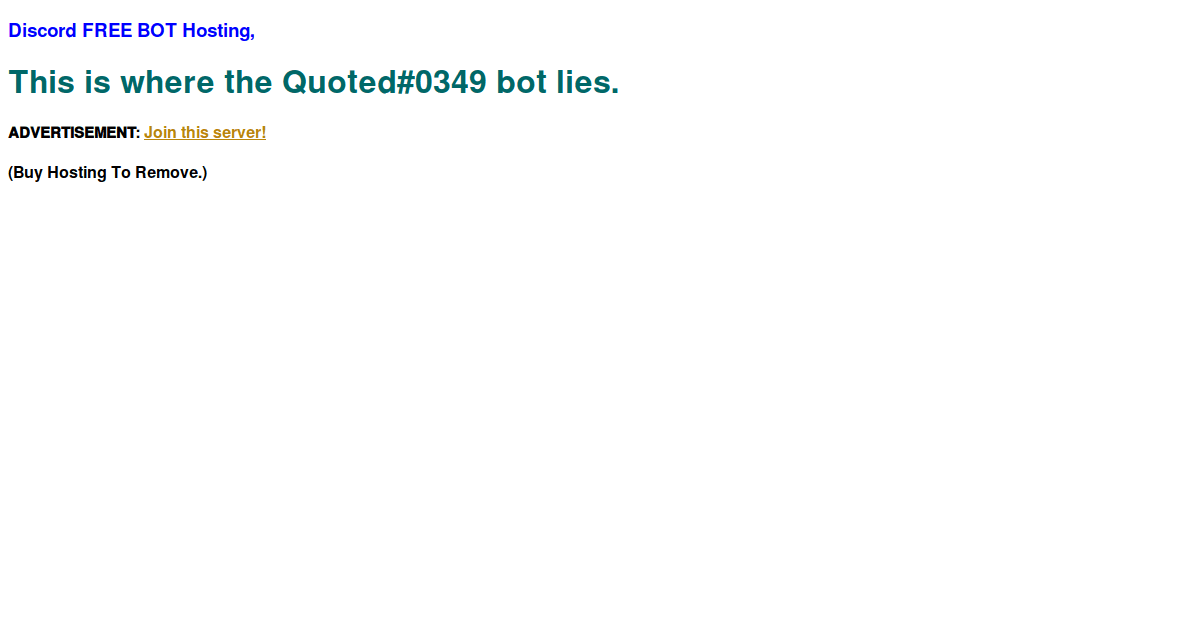 Free BOT Hosting (forked) - Codesandbox