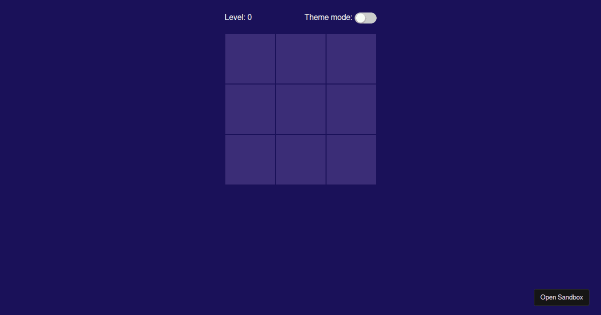 React-game (forked) - Codesandbox