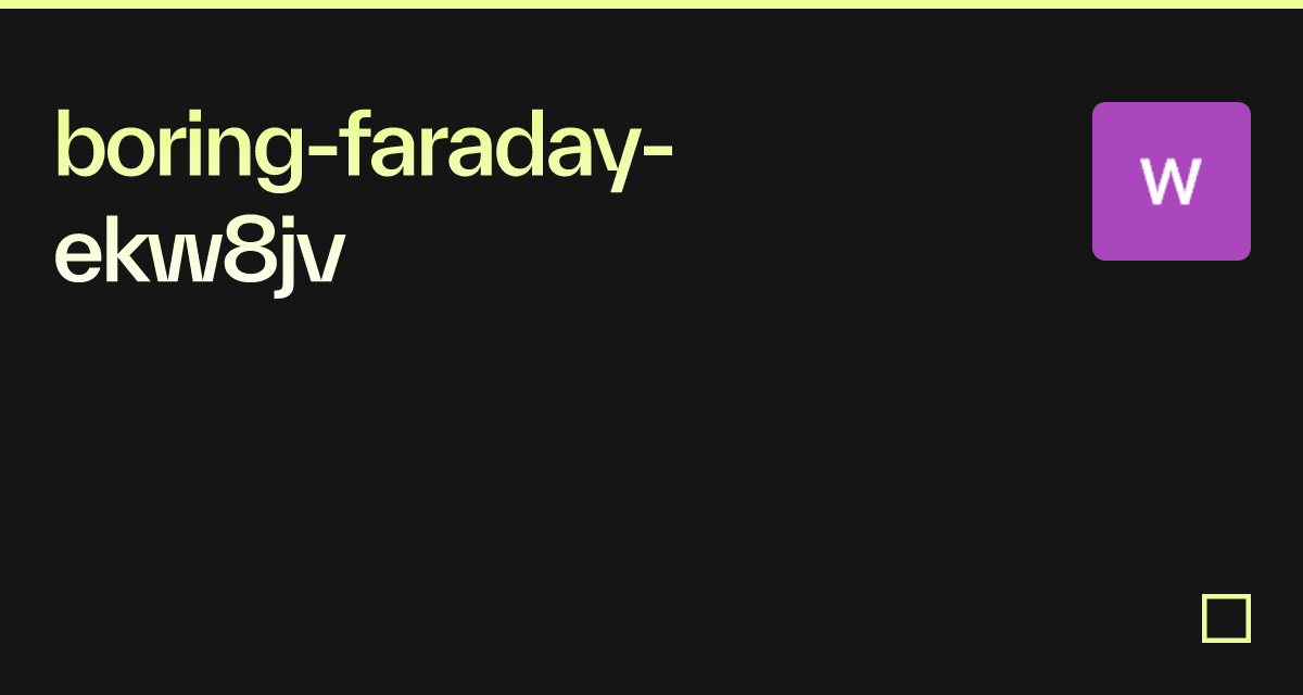 boring-faraday-ekw8jv - Codesandbox
