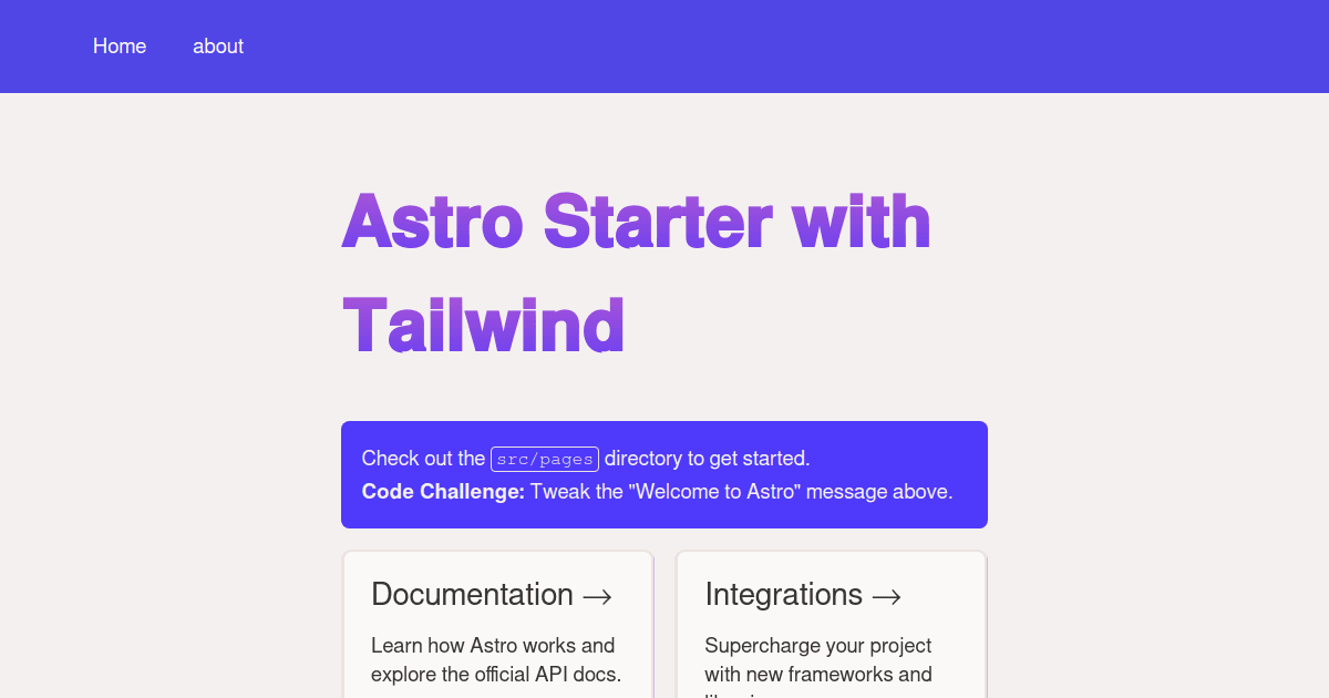 astro-starter - Codesandbox