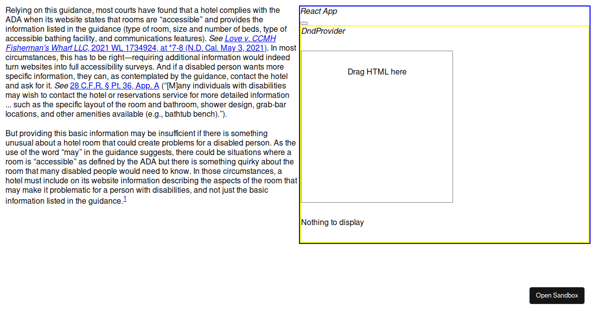 React Dnd Jquery Drag Handle Codesandbox