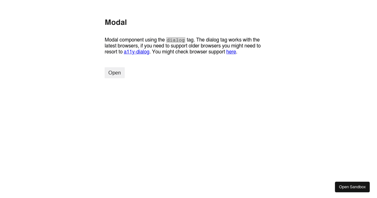 html-css-modal - Codesandbox