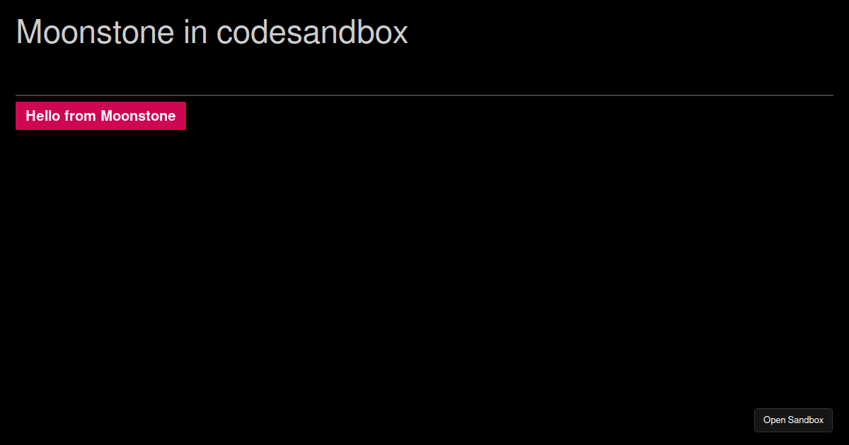 @enact/moonstone Starter (v3) - Codesandbox