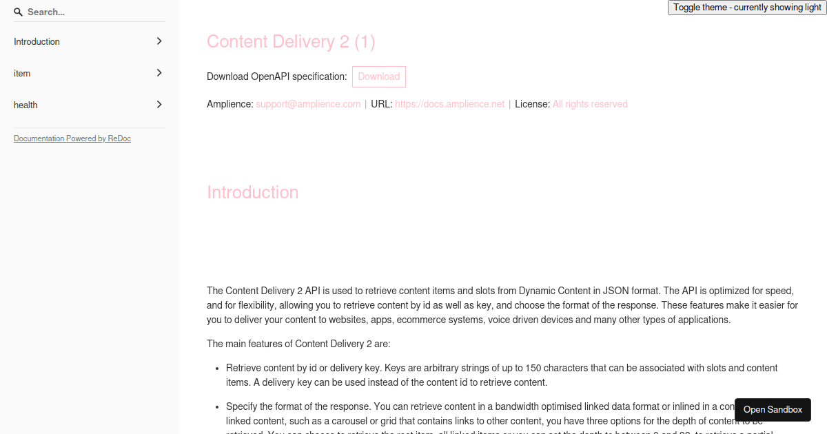 React-Redoc Example (forked) - Codesandbox React-Redoc Example (forked) - Codesandbox