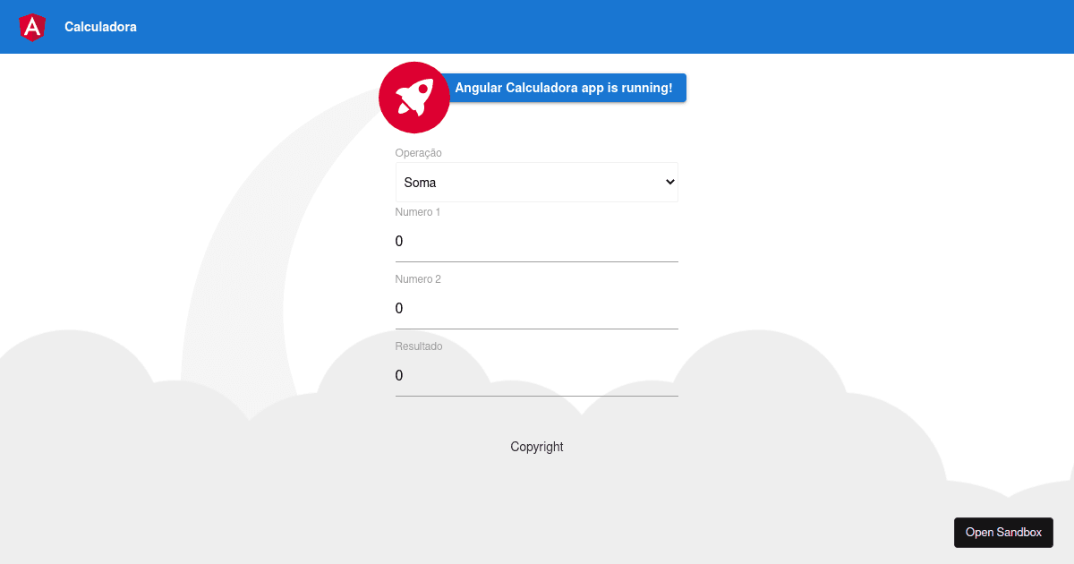Angular Calculator Codesandbox