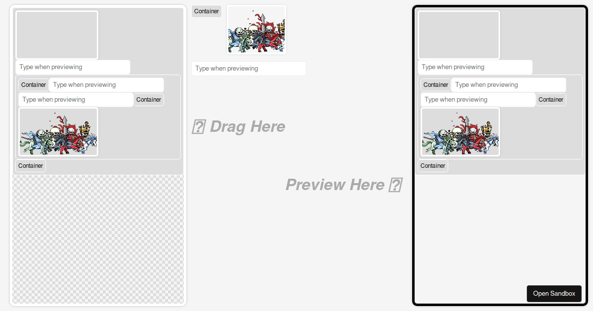 React Mc Forked Codesandbox
