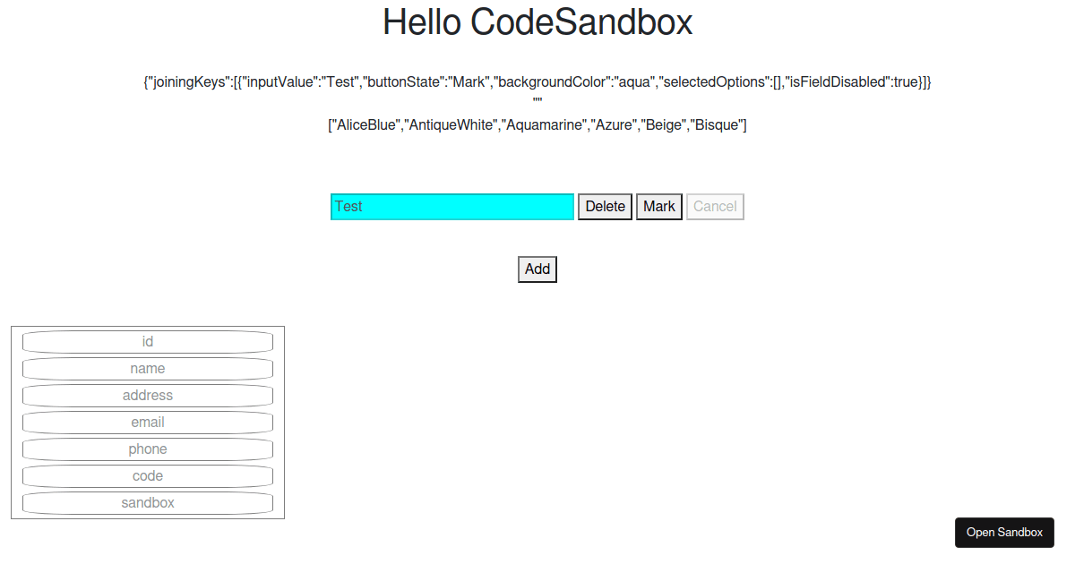multi-select-color - Codesandbox