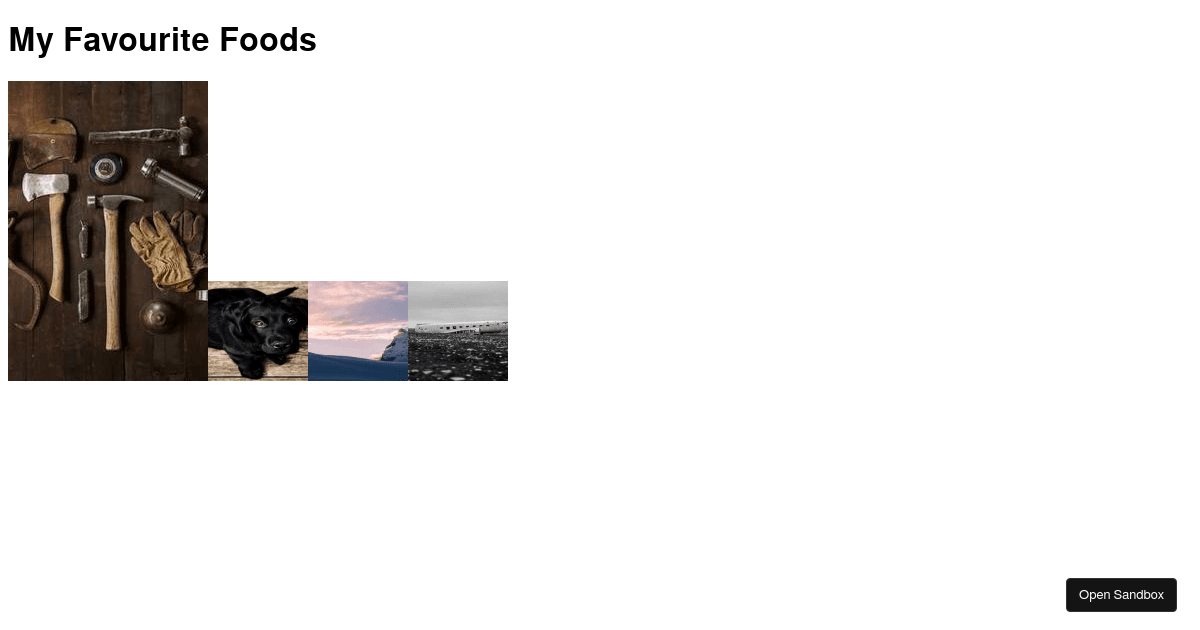 Jsx Attributes And Styling Codesandbox