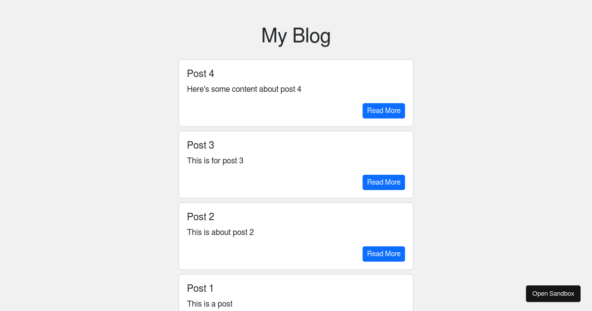 Simple Cms Codesandbox 