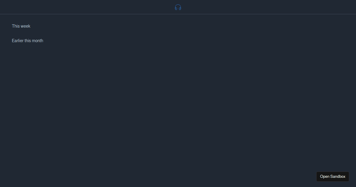 example - Codesandbox