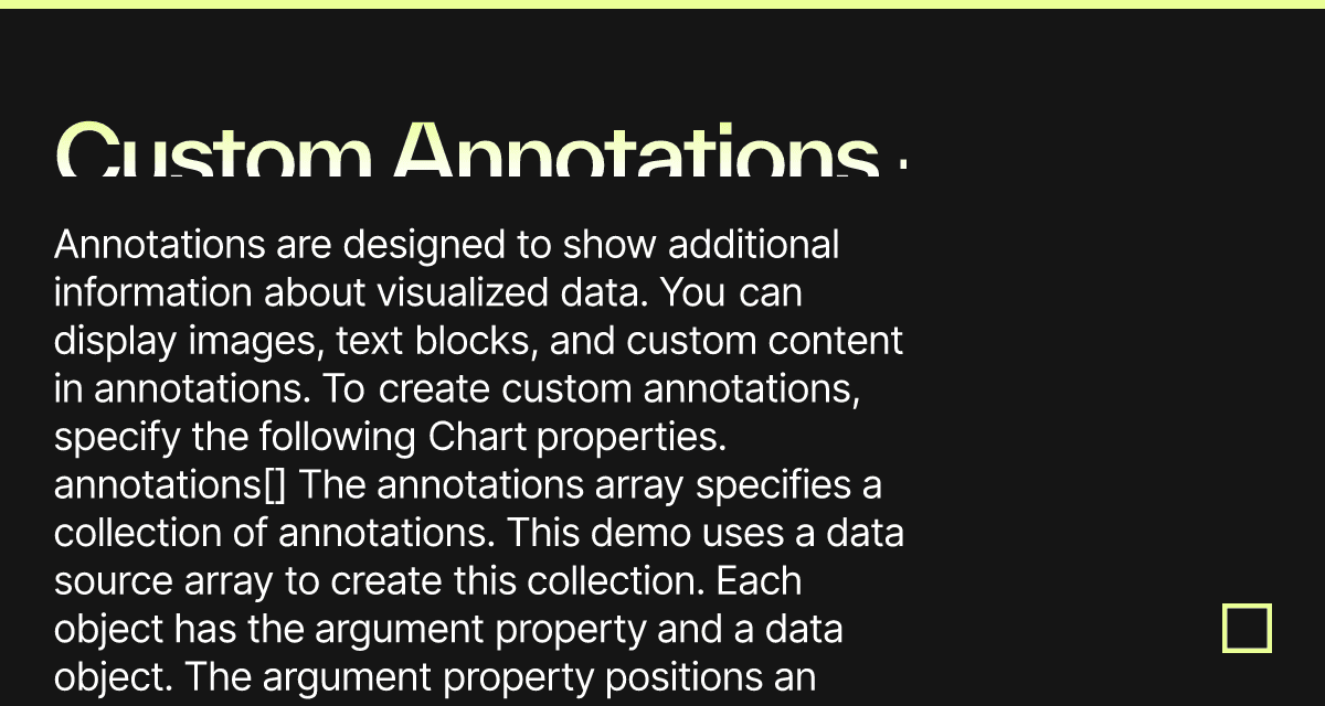 Custom Annotations - DevExtreme Charts - Codesandbox