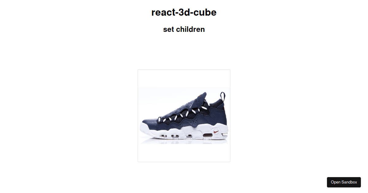 react-3d-cube (forked) - Codesandbox