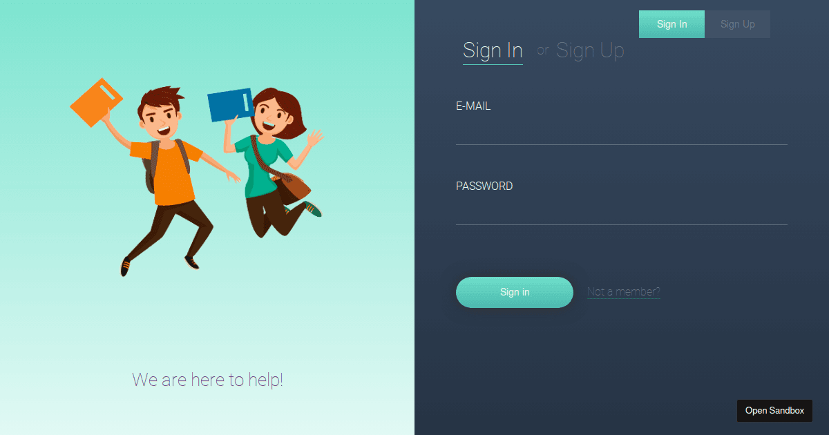 student - Codesandbox