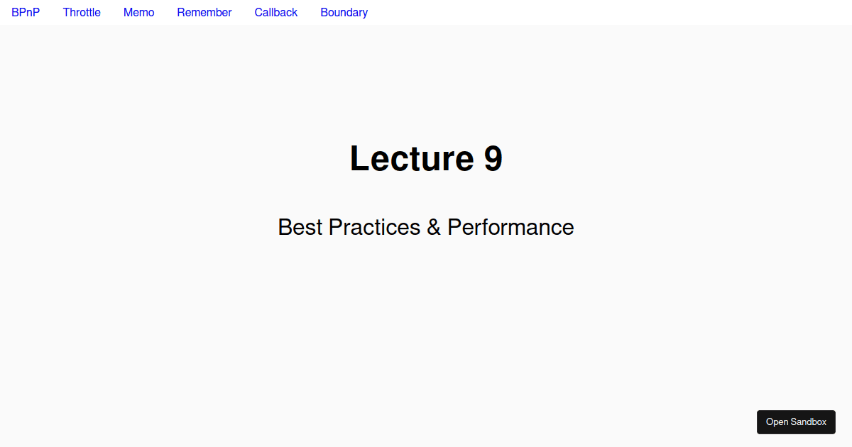 Wizeline React Bootcamp 2021 Codesandbox